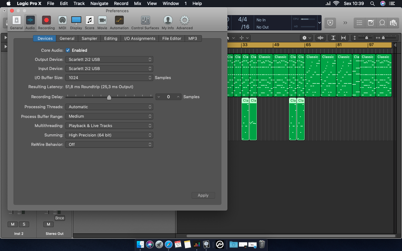 System Overload (Com pouquíssimo processamento) - Logic Pro X ...